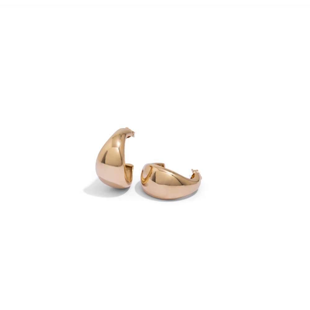 Liquid Gold Hoops – Bleecker & Prince